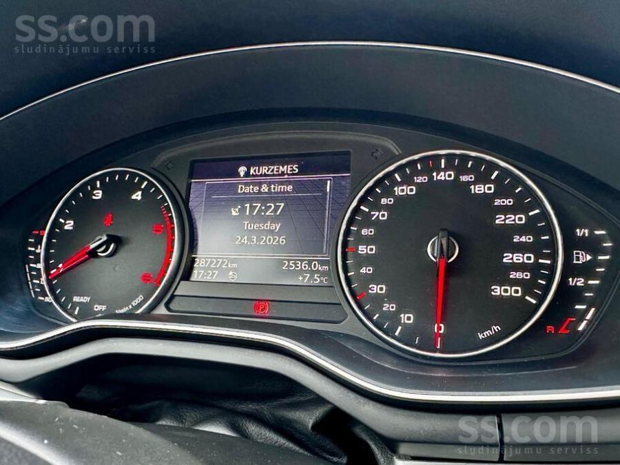Zaļš Audi A4 2017 Tukums, ar dzinēja tilpumu 2.00 L un nobraukumu 288 tūkst. km par 13499 €, foto 13 vietnē AUTOMOTO.COM.LV