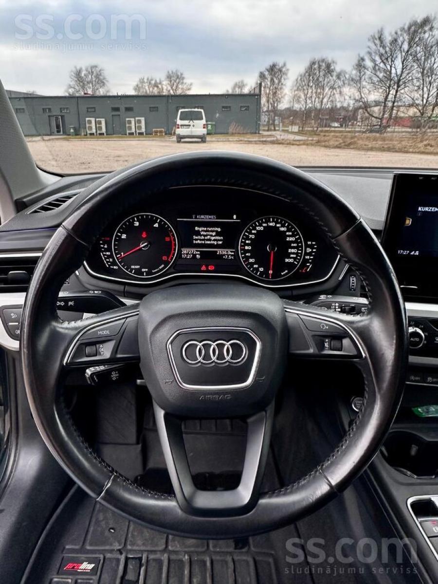 Zaļš Audi A4 2017 Tukums, ar dzinēja tilpumu 2.00 L un nobraukumu 288 tūkst. km par 13499 €, foto 14 vietnē AUTOMOTO.COM.LV