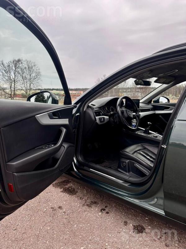 Green Audi A4 2017 in Tukums, with an engine capacity of 2.00 L and mileage of 288 thousand km for 12000 €, photo 5 on AUTOMOTO.COM.LV