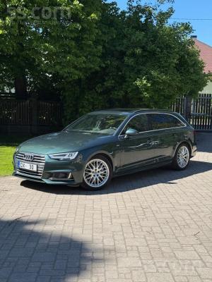 Zaļš Audi A4 2018 Rīga, ar dzinēja tilpumu 2.00 L un nobraukumu 242 tūkst. km par 15600 €, foto  vietnē AUTOMOTO.COM.LV