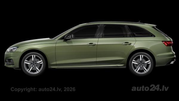 Green Audi A4 2024 in Riga, with an engine capacity of 2.00 L and mileage of 44 thousand km for 30900 €, photo 4 on AUTOMOTO.COM.LV