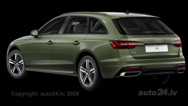 Green Audi A4 2024 in Riga, with an engine capacity of 2.00 L and mileage of 44 thousand km for 30900 €, photo 5 on AUTOMOTO.COM.LV
