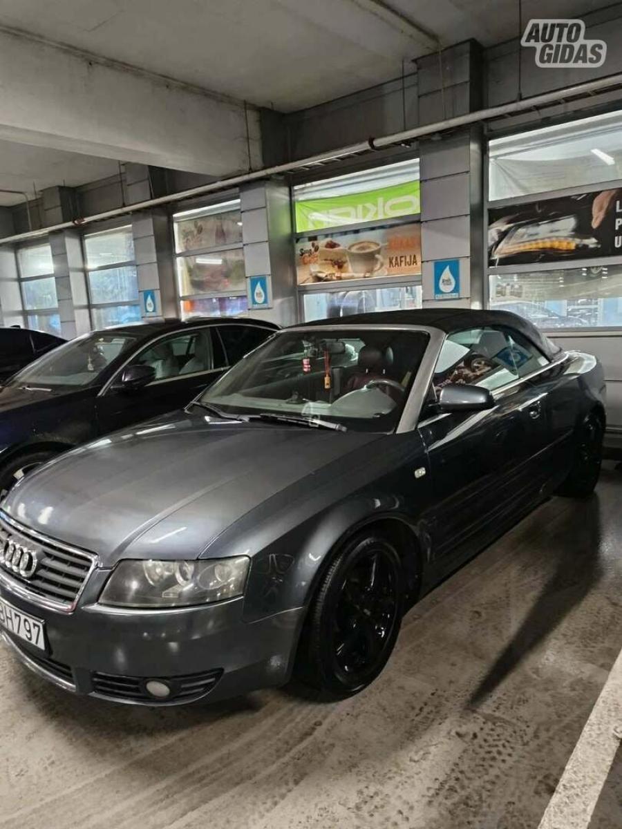 Pelēks Audi A4 2002 Klaipėda, ar dzinēja tilpumu 2.40 L un nobraukumu 283 tūkst. km par 5599 €, foto 8 vietnē AUTOMOTO.COM.LV