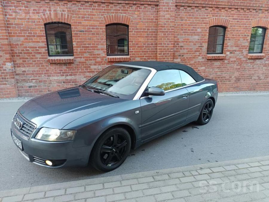 Grey Audi A4 2002 in Riga, with an engine capacity of 2.40 L and mileage of 285 thousand km for 3000 €, photo 1 on AUTOMOTO.COM.LV