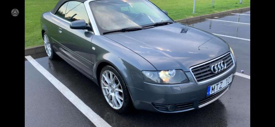 Pelēks Audi A4 2003 Viļņa, ar dzinēja tilpumu 2.39 L un nobraukumu 209 tūkst. km par 3000 €, foto 2 vietnē AUTOMOTO.COM.LV