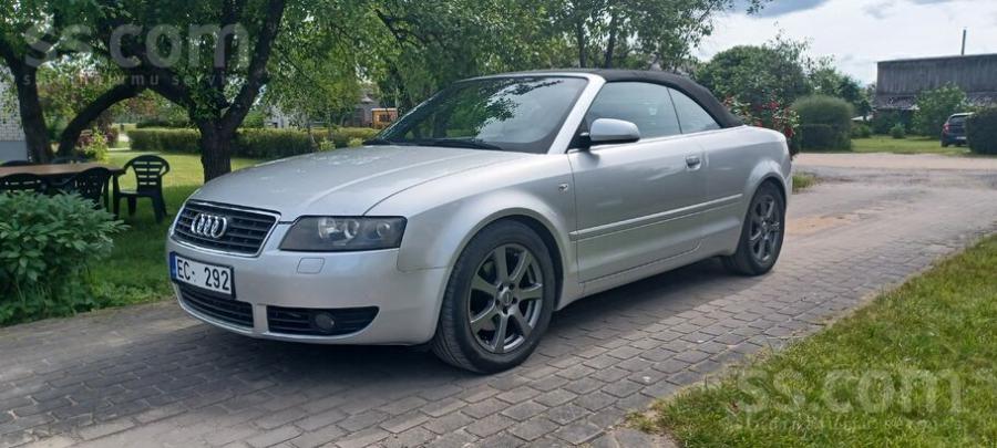 Grey Audi A4 2004 in Tukums, with an engine capacity of 2.50 L and mileage of 253 thousand km for 2850 €, photo 3 on AUTOMOTO.COM.LV