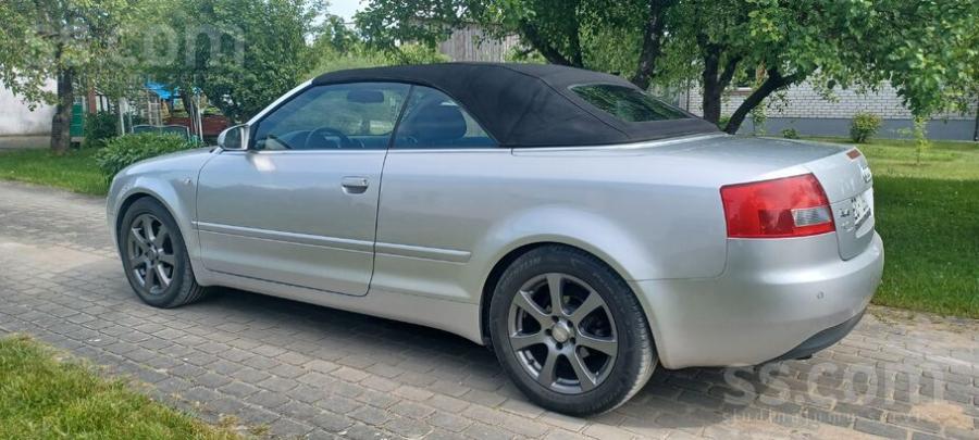 Grey Audi A4 2004 in Tukums, with an engine capacity of 2.50 L and mileage of 253 thousand km for 2850 €, photo 4 on AUTOMOTO.COM.LV