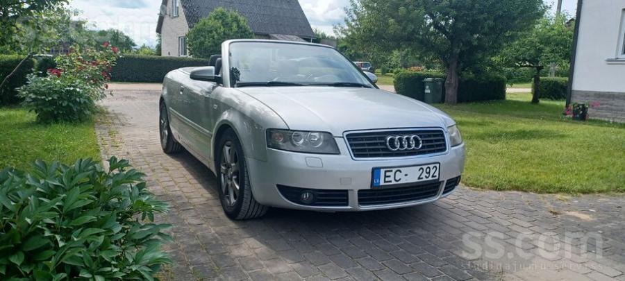 Grey Audi A4 2004 in Tukums, with an engine capacity of 2.50 L and mileage of 253 thousand km for 2850 €, photo 7 on AUTOMOTO.COM.LV