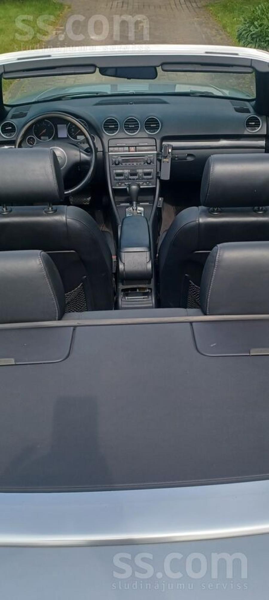 Grey Audi A4 2004 in Tukums, with an engine capacity of 2.50 L and mileage of 253 thousand km for 2850 €, photo 8 on AUTOMOTO.COM.LV