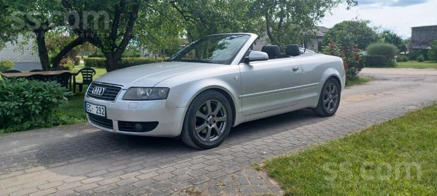Grey Audi A4 2004 in Tukums, with an engine capacity of 2.50 L and mileage of 253 thousand km for 2850 €, photo 10 on AUTOMOTO.COM.LV