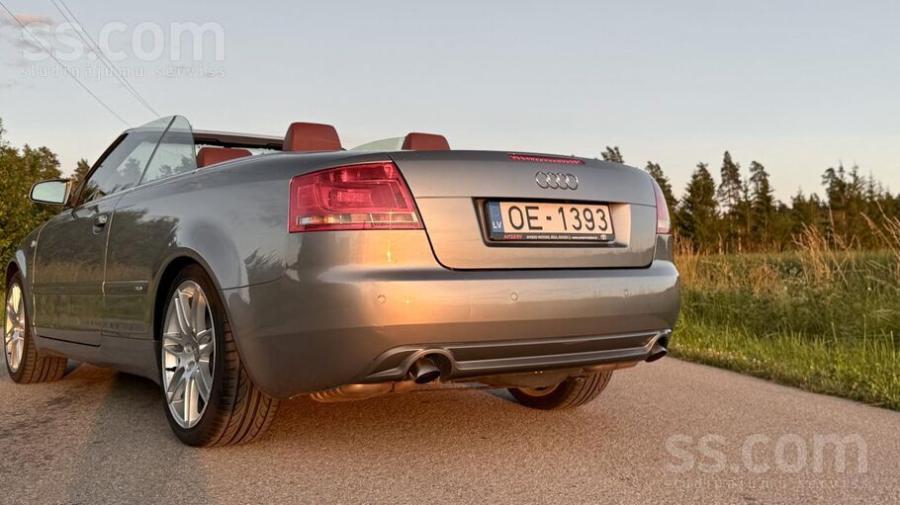 Grey Audi A4 2006 in Riga, with an engine capacity of 3.00 L and mileage of 212 thousand km for 6700 €, photo 15 on AUTOMOTO.COM.LV