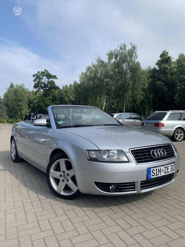 Pelēks Audi A4 2006 Birštonas, ar dzinēja tilpumu 2.50 L un nobraukumu 266 tūkst. km par 3200 €, foto 1 vietnē AUTOMOTO.COM.LV