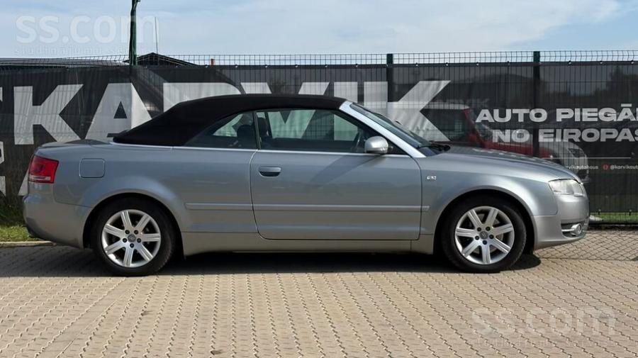 Grey Audi A4 2006 in Liepaja, with an engine capacity of 1.80 L and mileage of 236 thousand km for 3350 €, photo 4 on AUTOMOTO.COM.LV