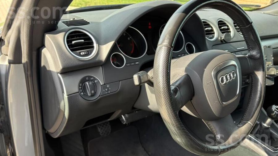 Grey Audi A4 2006 in Liepaja, with an engine capacity of 1.80 L and mileage of 236 thousand km for 3350 €, photo 13 on AUTOMOTO.COM.LV