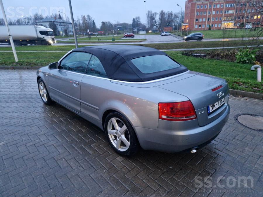 Pelēks Audi A4 2007 Limbaži, ar dzinēja tilpumu 3.00 L un nobraukumu 308 tūkst. km par 4450 €, foto 3 vietnē AUTOMOTO.COM.LV