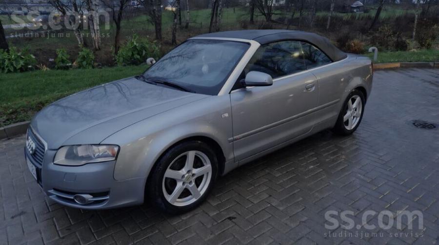 Grey Audi A4 2007 in Limbazi, with an engine capacity of 3.00 L and mileage of 308 thousand km for 4450 €, photo 2 on AUTOMOTO.COM.LV