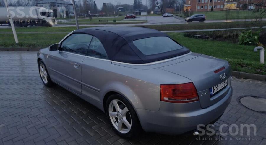 Grey Audi A4 2007 in Limbazi, with an engine capacity of 3.00 L and mileage of 308 thousand km for 4450 €, photo 3 on AUTOMOTO.COM.LV