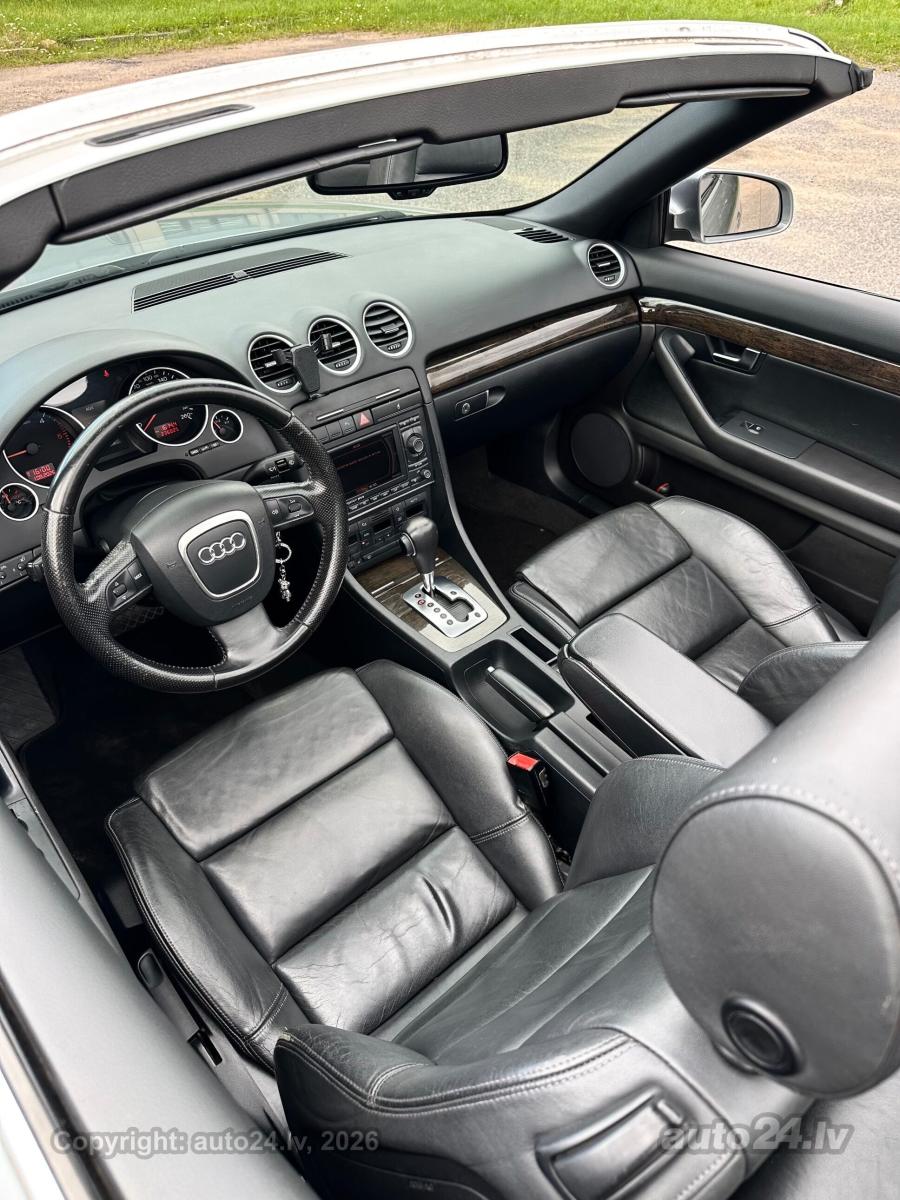 Grey Audi A4 2007 in Tallinn, with an engine capacity of 2.00 L and mileage of 236 thousand km for 5999 €, photo 8 on AUTOMOTO.COM.LV