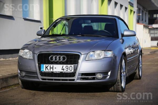 Grey Audi A4 2008 in Riga, with an engine capacity of 2.00 L and mileage of 321 thousand km for 4995 €, photo 1 on AUTOMOTO.COM.LV