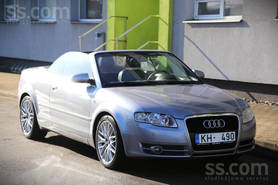 Grey Audi A4 2008 in Riga, with an engine capacity of 2.00 L and mileage of 321 thousand km for 4995 €, photo 5 on AUTOMOTO.COM.LV