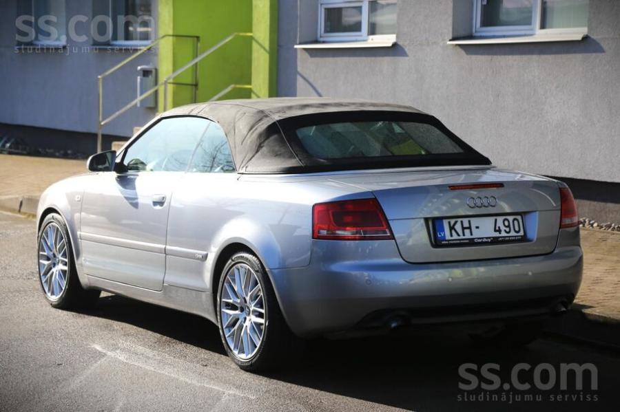 Grey Audi A4 2008 in Riga, with an engine capacity of 2.00 L and mileage of 321 thousand km for 4995 €, photo 6 on AUTOMOTO.COM.LV