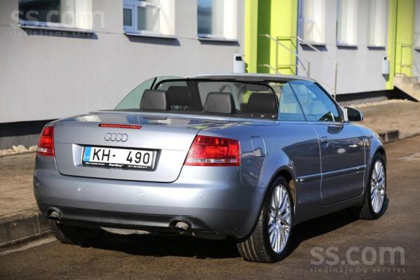 Grey Audi A4 2008 in Riga, with an engine capacity of 2.00 L and mileage of 321 thousand km for 4995 €, photo 6 on AUTOMOTO.COM.LV