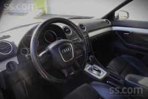Grey Audi A4 2008 in Riga, with an engine capacity of 2.00 L and mileage of 321 thousand km for 4995 €, photo 9 on AUTOMOTO.COM.LV