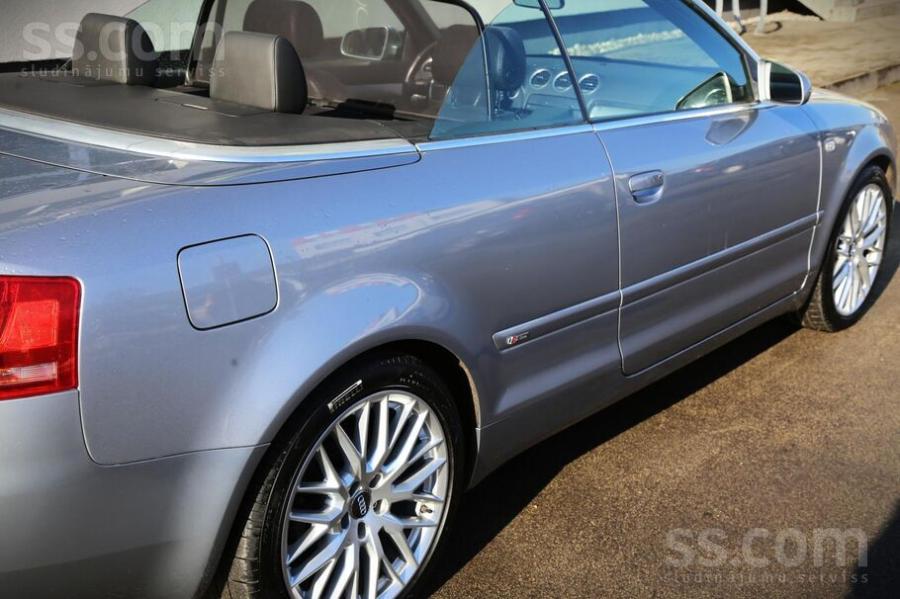 Grey Audi A4 2008 in Riga, with an engine capacity of 2.00 L and mileage of 321 thousand km for 4995 €, photo 14 on AUTOMOTO.COM.LV