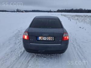 Pelēks Audi A4 2002 Saldus, ar dzinēja tilpumu 1.90 L un nobraukumu 366 tūkst. km par 1700 €, foto  vietnē AUTOMOTO.COM.LV