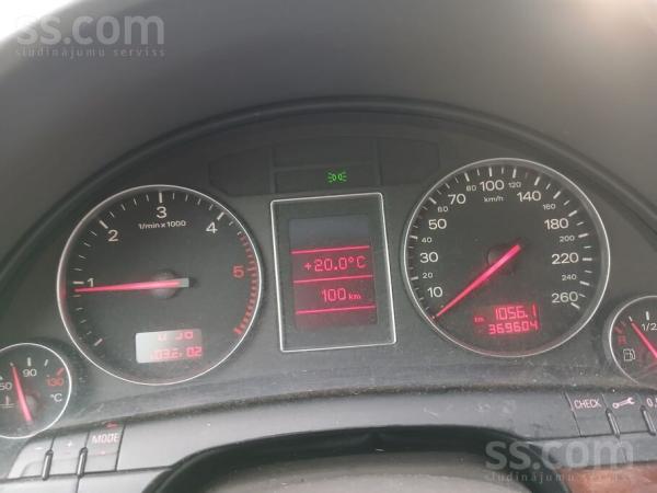 Pelēks Audi A4 2002 Saldus, ar dzinēja tilpumu 1.90 L un nobraukumu 370 tūkst. km par 1400 €, foto 3 vietnē AUTOMOTO.COM.LV