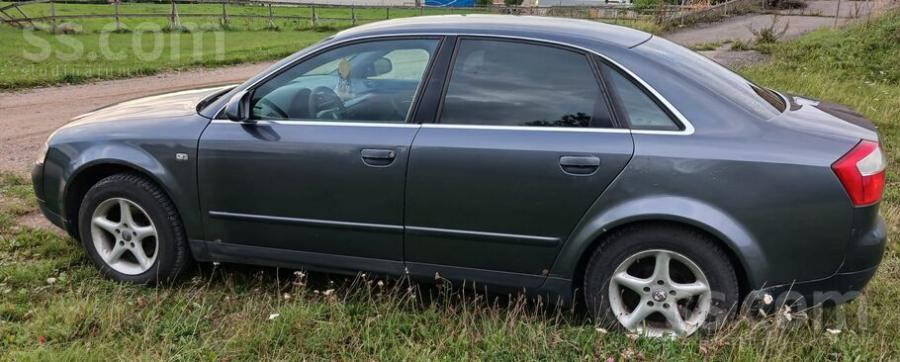 Pelēks Audi A4 2002 Saldus, ar dzinēja tilpumu 1.90 L un nobraukumu 370 tūkst. km par 1400 €, foto 7 vietnē AUTOMOTO.COM.LV