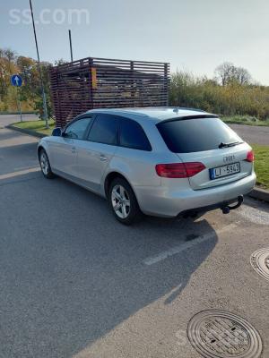 Grey Audi A4 2008 in Kuldiga, with an engine capacity of 2.00 L and mileage of 339 thousand km for 3900 €, photo 3 on AUTOMOTO.COM.LV