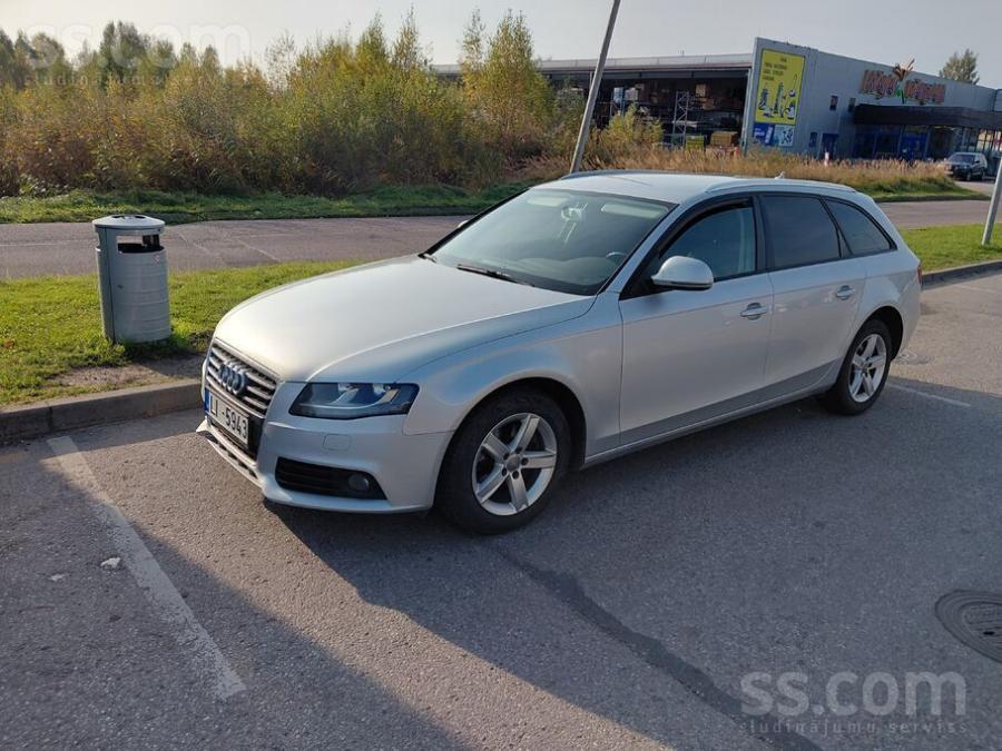 Grey Audi A4 2008 in Kuldiga, with an engine capacity of 2.00 L and mileage of 339 thousand km for 3900 €, photo 4 on AUTOMOTO.COM.LV