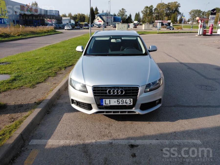 Grey Audi A4 2008 in Kuldiga, with an engine capacity of 2.00 L and mileage of 339 thousand km for 3900 €, photo 5 on AUTOMOTO.COM.LV