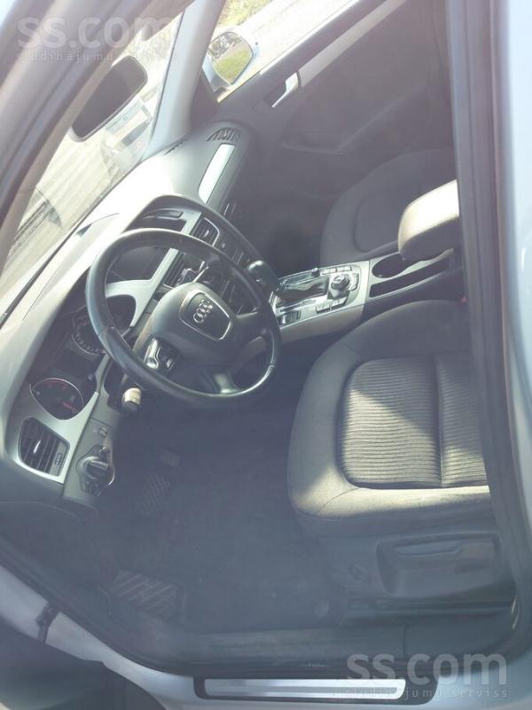 Audi A4 2008 in Kuldiga on AUTOMOTO.COM.LV Grey Audi A4 2008 in Kuldiga, with an engine capacity of 2.00 L and mileage of 339 thousand km for 3900 €, photo 7 on AUTOMOTO.COM.LV