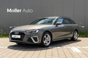 Pelēks Audi A4 2023 Viļņa, ar dzinēja tilpumu 2.00 L un nobraukumu 64 tūkst. km par 27050 €, foto 4 vietnē AUTOMOTO.COM.LV