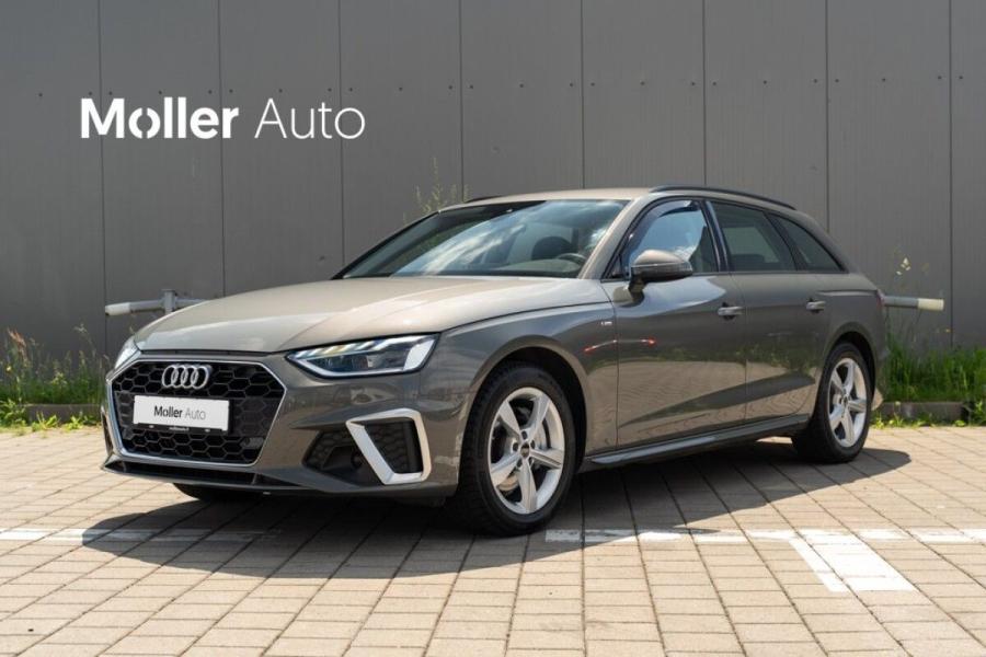 Pelēks Audi A4 2023 Viļņa, ar dzinēja tilpumu 2.00 L un nobraukumu 64 tūkst. km par 27050 €, foto 4 vietnē AUTOMOTO.COM.LV