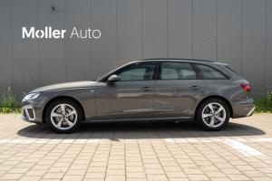 Pelēks Audi A4 2023 Viļņa, ar dzinēja tilpumu 2.00 L un nobraukumu 64 tūkst. km par 27050 €, foto 6 vietnē AUTOMOTO.COM.LV