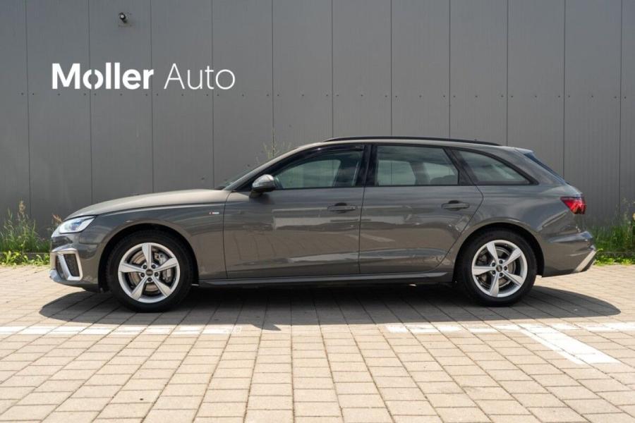 Pelēks Audi A4 2023 Viļņa, ar dzinēja tilpumu 2.00 L un nobraukumu 64 tūkst. km par 27050 €, foto 6 vietnē AUTOMOTO.COM.LV