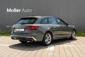 Pelēks Audi A4 2023 Viļņa, ar dzinēja tilpumu 2.00 L un nobraukumu 64 tūkst. km par 27050 €, foto 9 vietnē AUTOMOTO.COM.LV