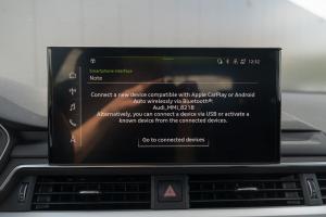 Pelēks Audi A4 2023 Viļņa, ar dzinēja tilpumu 2.00 L un nobraukumu 64 tūkst. km par 27050 €, foto 16 vietnē AUTOMOTO.COM.LV