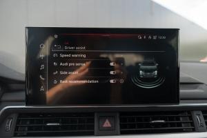 Pelēks Audi A4 2023 Viļņa, ar dzinēja tilpumu 2.00 L un nobraukumu 64 tūkst. km par 27050 €, foto 17 vietnē AUTOMOTO.COM.LV