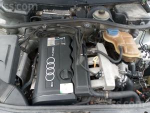 Grey Audi A4 1997 in Jelgava, with an engine capacity of 1.80 L and mileage of 343 thousand km for 800 €, photo  on AUTOMOTO.COM.LV
