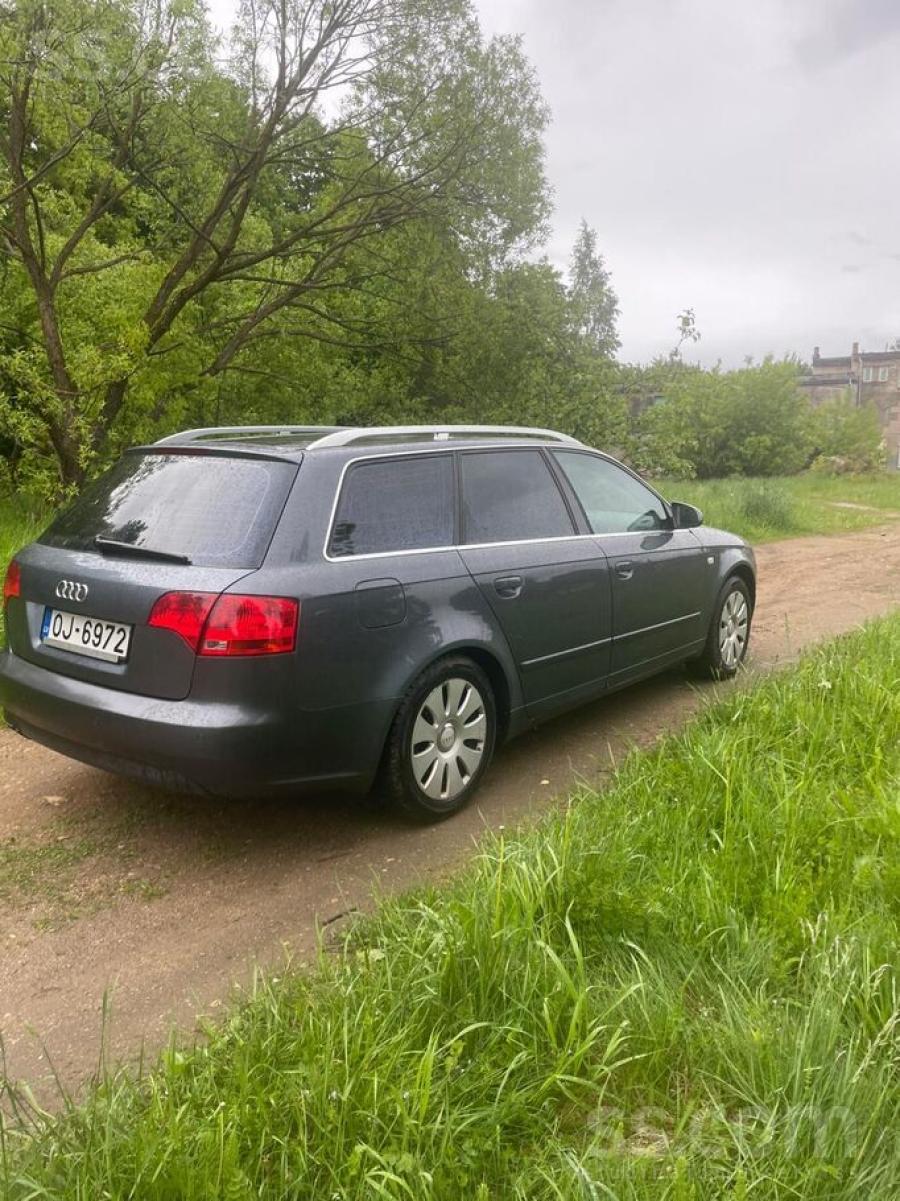Grey Audi A4 2006 in Kraslava, with an engine capacity of 1.90 L and mileage of 380 thousand km for 2250 €, photo 5 on AUTOMOTO.COM.LV