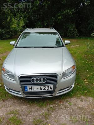 Grey Audi A4 2006 in Tukums, with an engine capacity of 1.90 L and mileage of 383 thousand km for 2300 €, photo  on AUTOMOTO.COM.LV