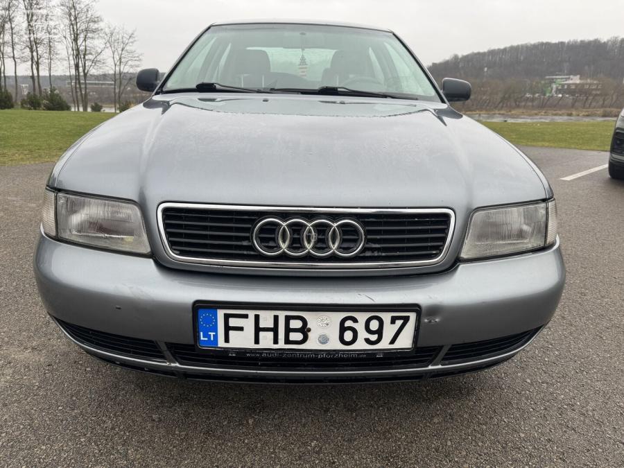 Grey Audi A4 1995 in Kaunas, with an engine capacity of 1.90 L and mileage of 337 thousand km for 700 €, photo 1 on AUTOMOTO.COM.LV