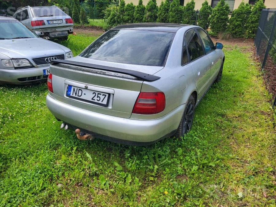Pelēks Audi A4 1995 Bauska, ar dzinēja tilpumu 1.90 L un nobraukumu 476 tūkst. km par 750 €, foto 4 vietnē AUTOMOTO.COM.LV