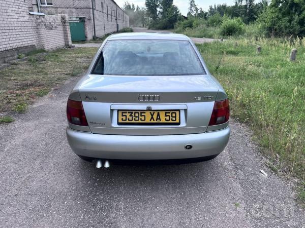 Grey Audi A4 1995 in Daugavpils, with an engine capacity of 1.90 L and mileage of 328 thousand km for 2399 €, photo 6 on AUTOMOTO.COM.LV
