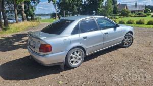 Grey Audi A4 1995 in Ludza, with an engine capacity of 1.80 L and mileage of 450 thousand km for 950 €, photo 4 on AUTOMOTO.COM.LV