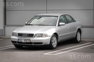 Grey Audi A4 1996 in Riga, with an engine capacity of 2.60 L and mileage of 132 thousand km for 2750 €, photo  on AUTOMOTO.COM.LV